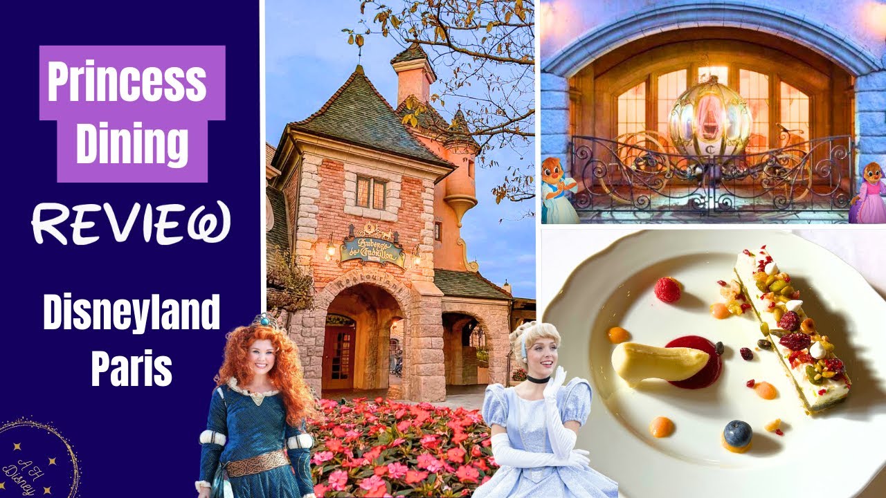 Princess Dining Review | Auberge de Cendrillon | Disneyland Paris - YouTube