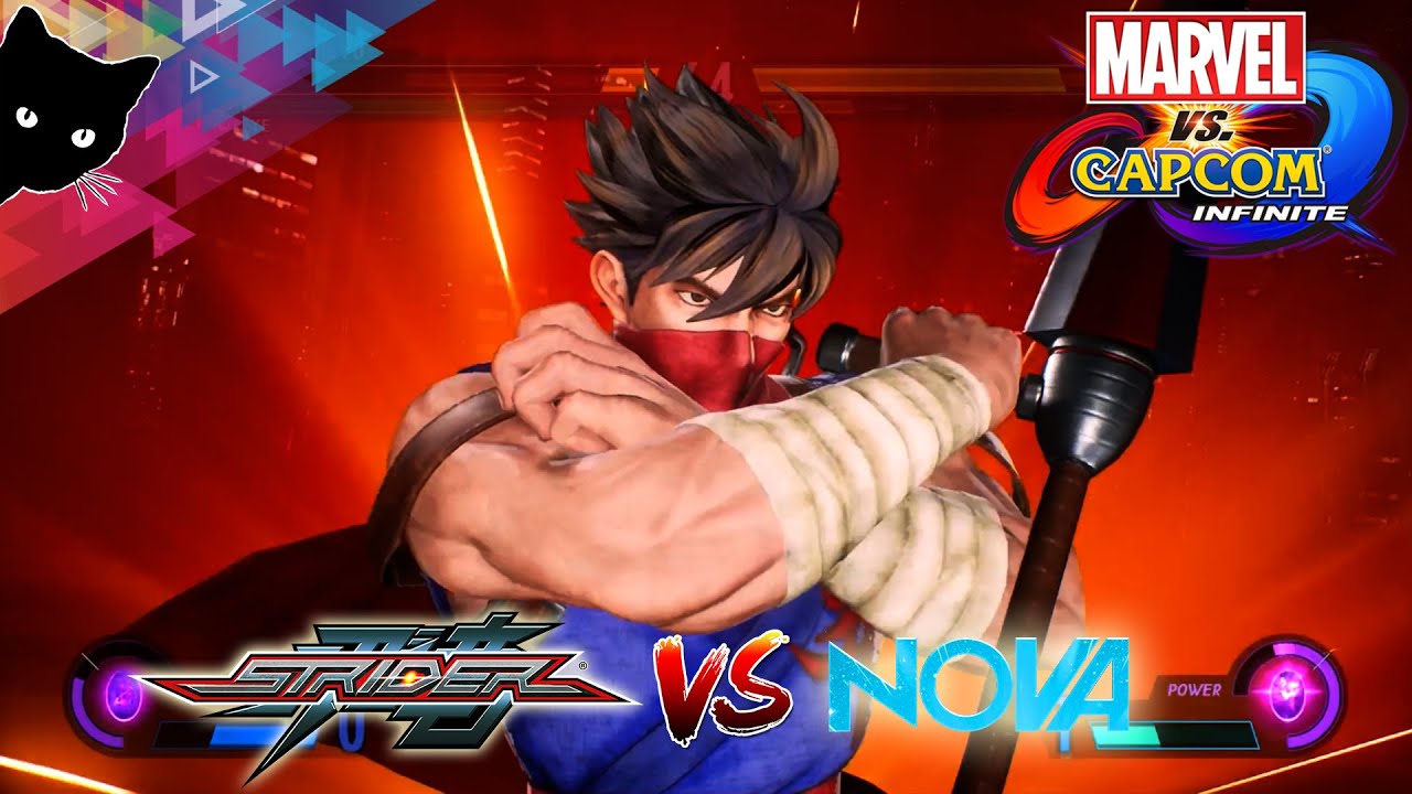 Marvel VS Capcom: Infinite gameplay - Strider Hiryu VS Nova (no ...