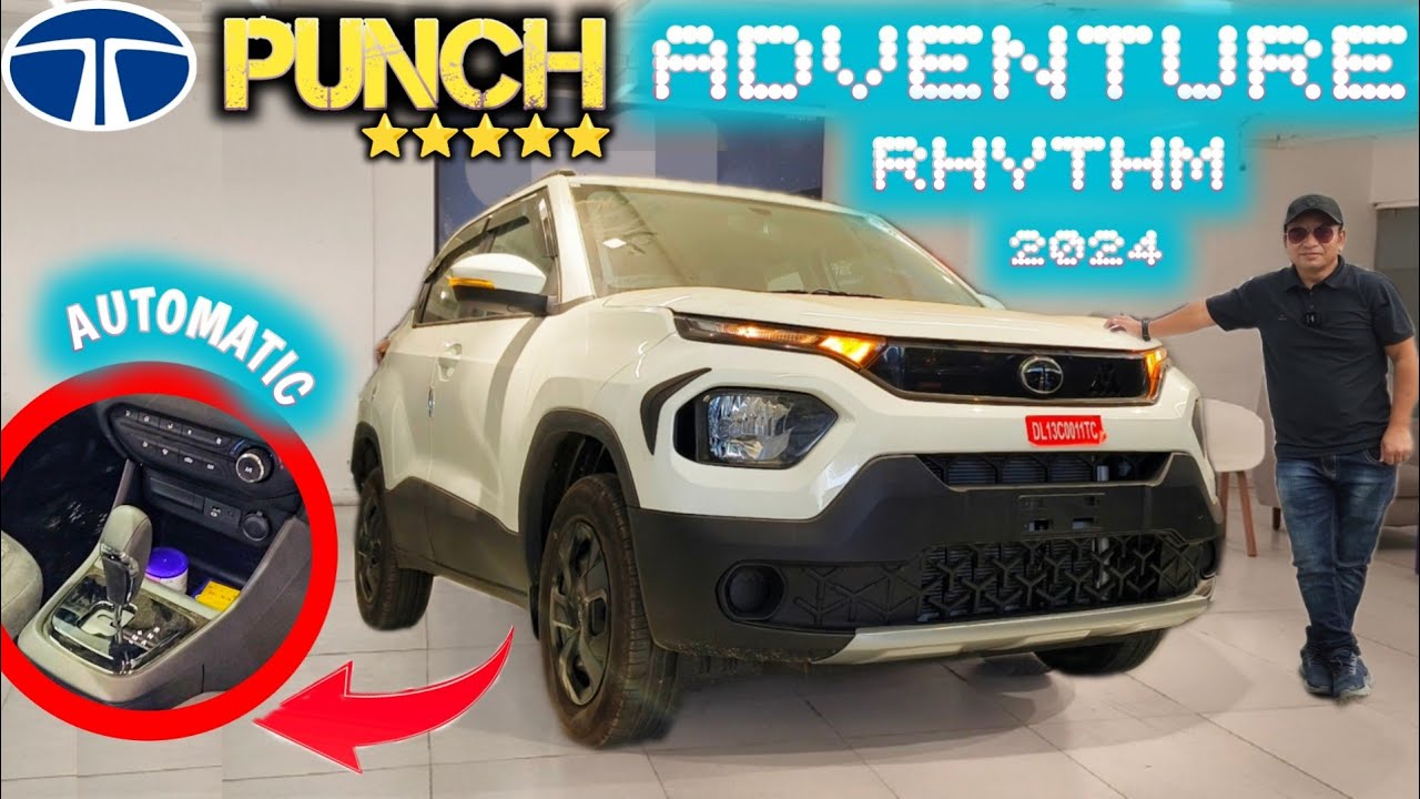 TATA PUNCH ADVENTURE RHYTHM AMT 2024 MODEL REVIEW :TATA PUNCH MOST ...