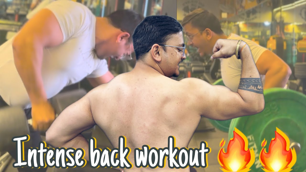 Intense back workout 💪 #backworkout #gym #youtube - YouTube