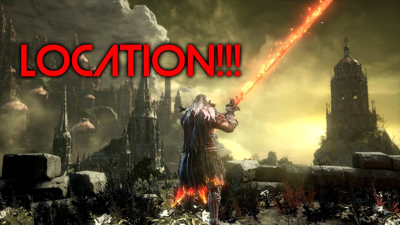Ringed Knight Straight Sword LOCATION! Dark Souls 3 new DLC Weapon ...