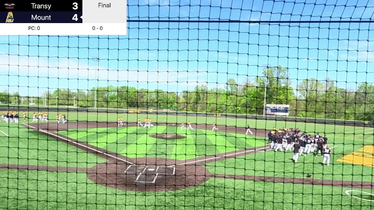 MSJ Baseball hosts Transylvania - YouTube