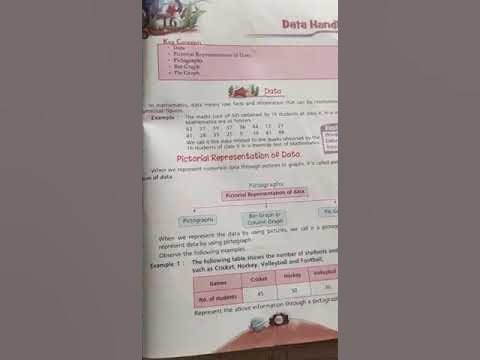 class 5th chapter 16 data handling introduction with exercise 16.1 Question नंबर 1 and 2 - YouTube