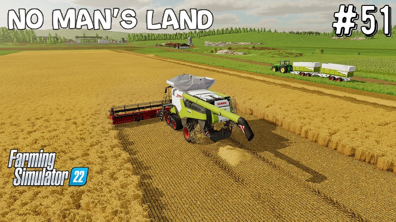 farming Simulator 22 fs22 timelapse Ep # 51 No Man's Land Map fs22 Mods ...