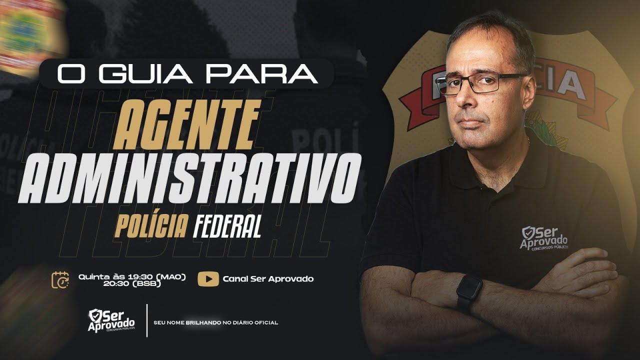 Concurso PF ADM | O Guia do Agente Administrativo da Polícia Federal ...
