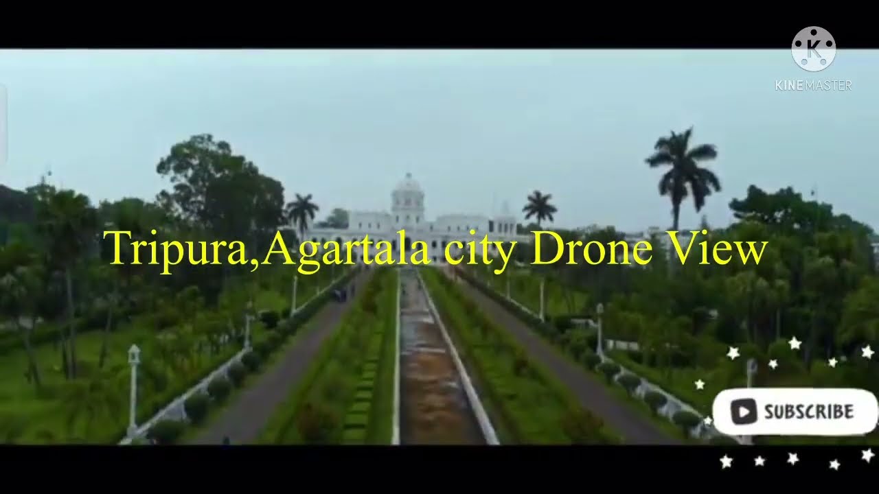Tripura, Agartala city || official drone view || ️🥰 - YouTube
