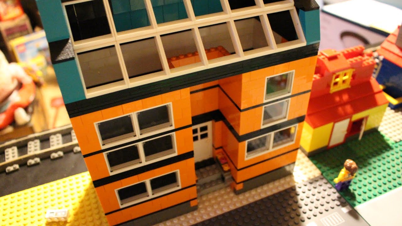 Custom Lego MOC Speed Build 1 Lego City - YouTube