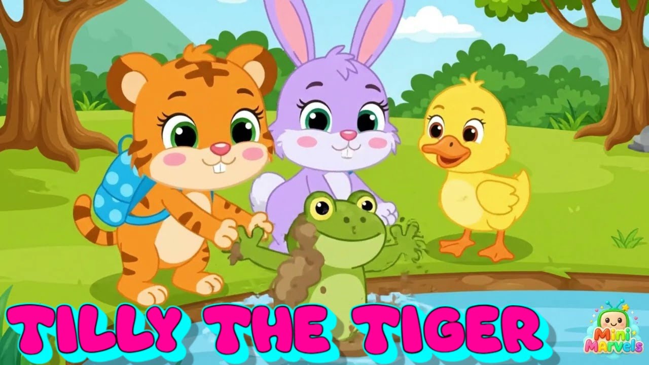 Watch Tilly and friends discover teamwork #cartoon #kidssong - YouTube