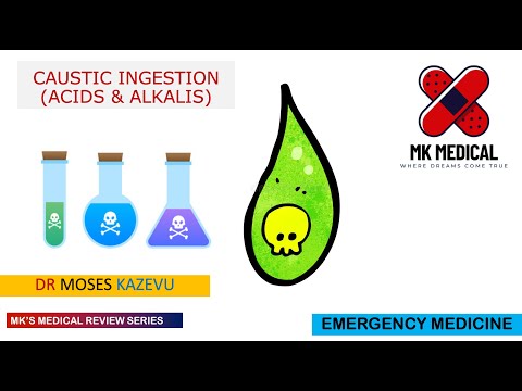 Caustic Ingestion (acids & alkalis)
