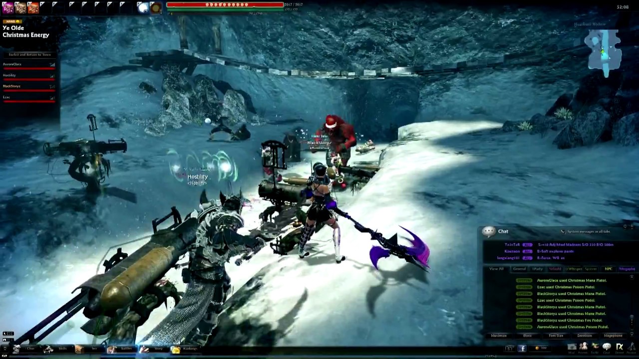 Vindictus Christmas Defender Evie & Vella Christmas Event -Tower ...