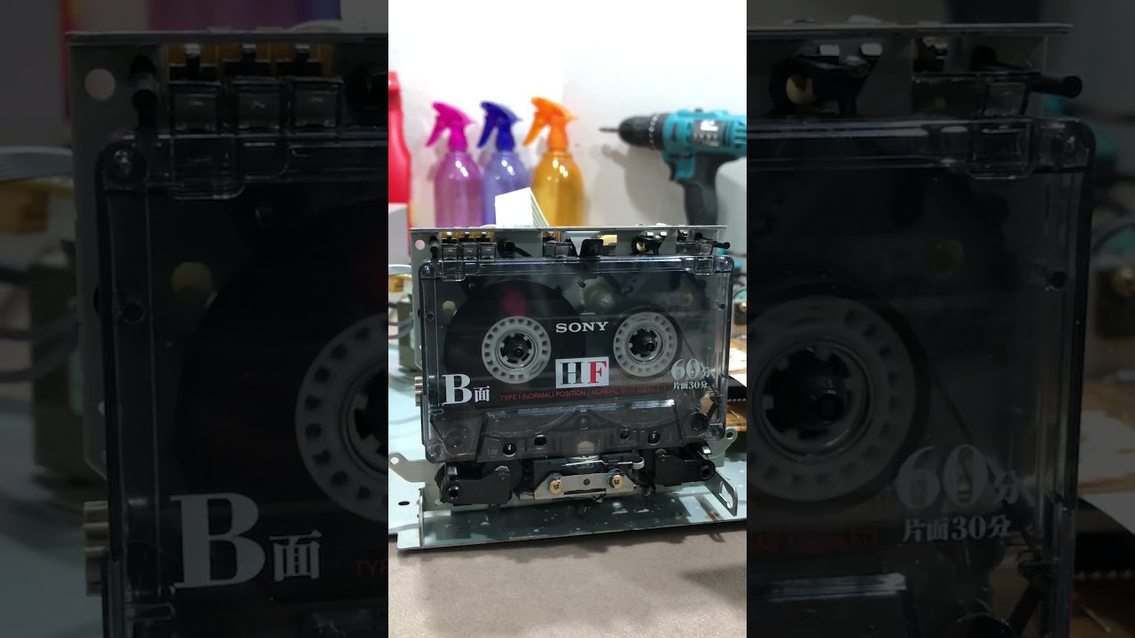 SONY MECHANICAL CASSETTE - YouTube