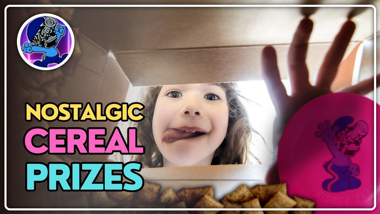 Remembering Cereal Box Toys & Prizes From The '70s, '80s, & '90s - YouTube