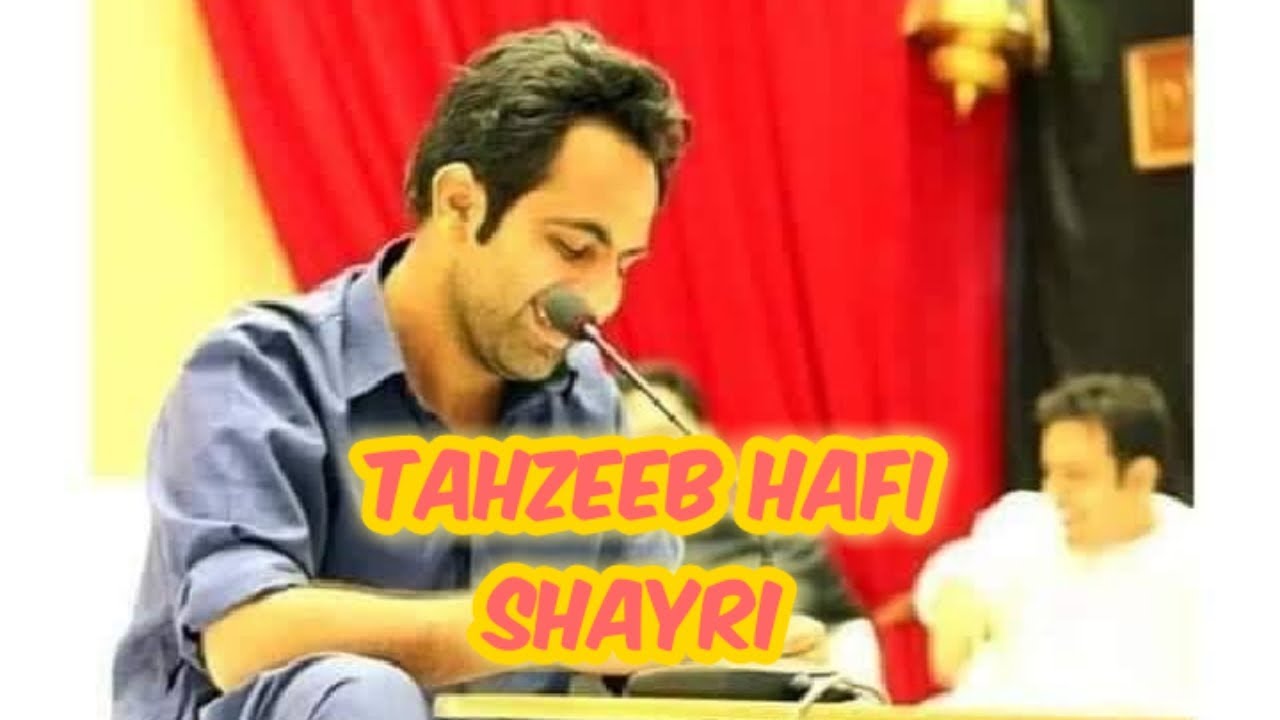 Tahzeeb Hafi Shayri in Urdu || Hindi Shayri Tahzeeb hafi || New Era ...