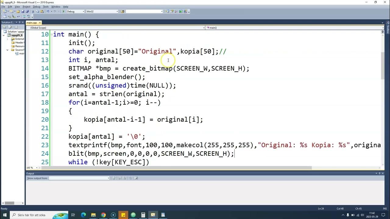 programmering extrauppgifter funktioner 8 - YouTube