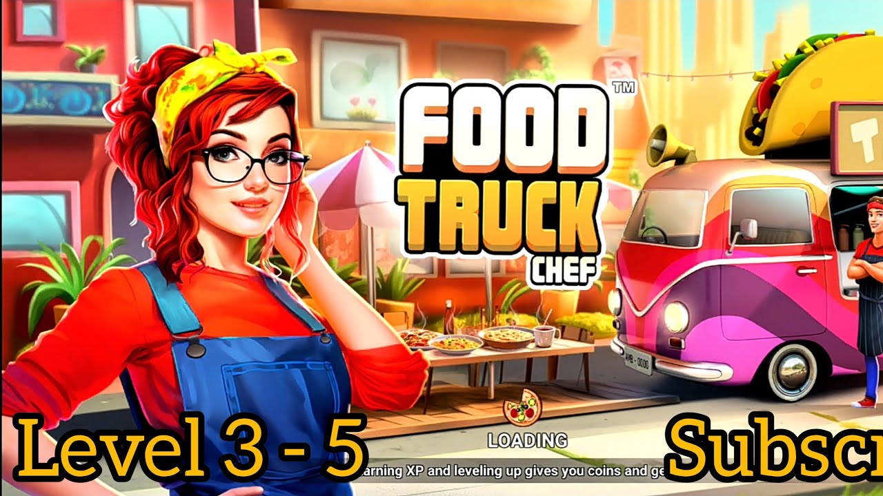 Food Truck Chef Cooking Games Level 3 - 5 Completely.😍😊🥘🥘..... - YouTube