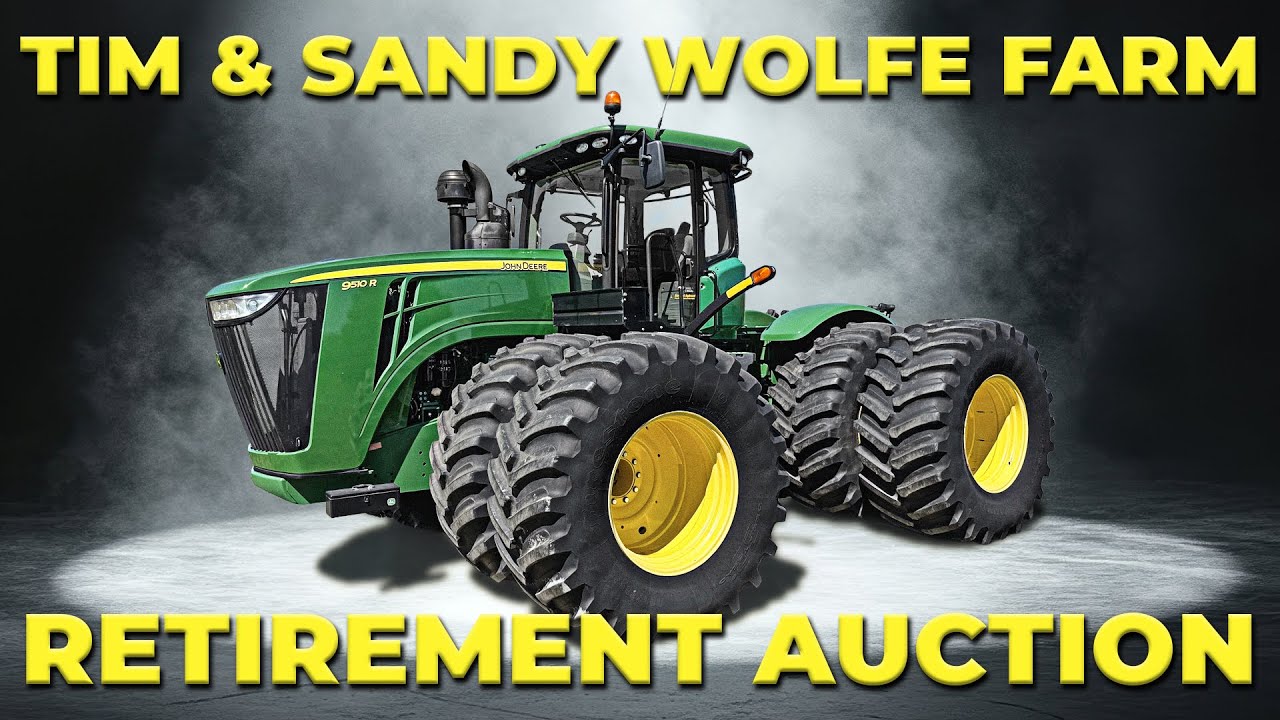 Tim & Sandy Wolfe Farm Retirement Auction - YouTube
