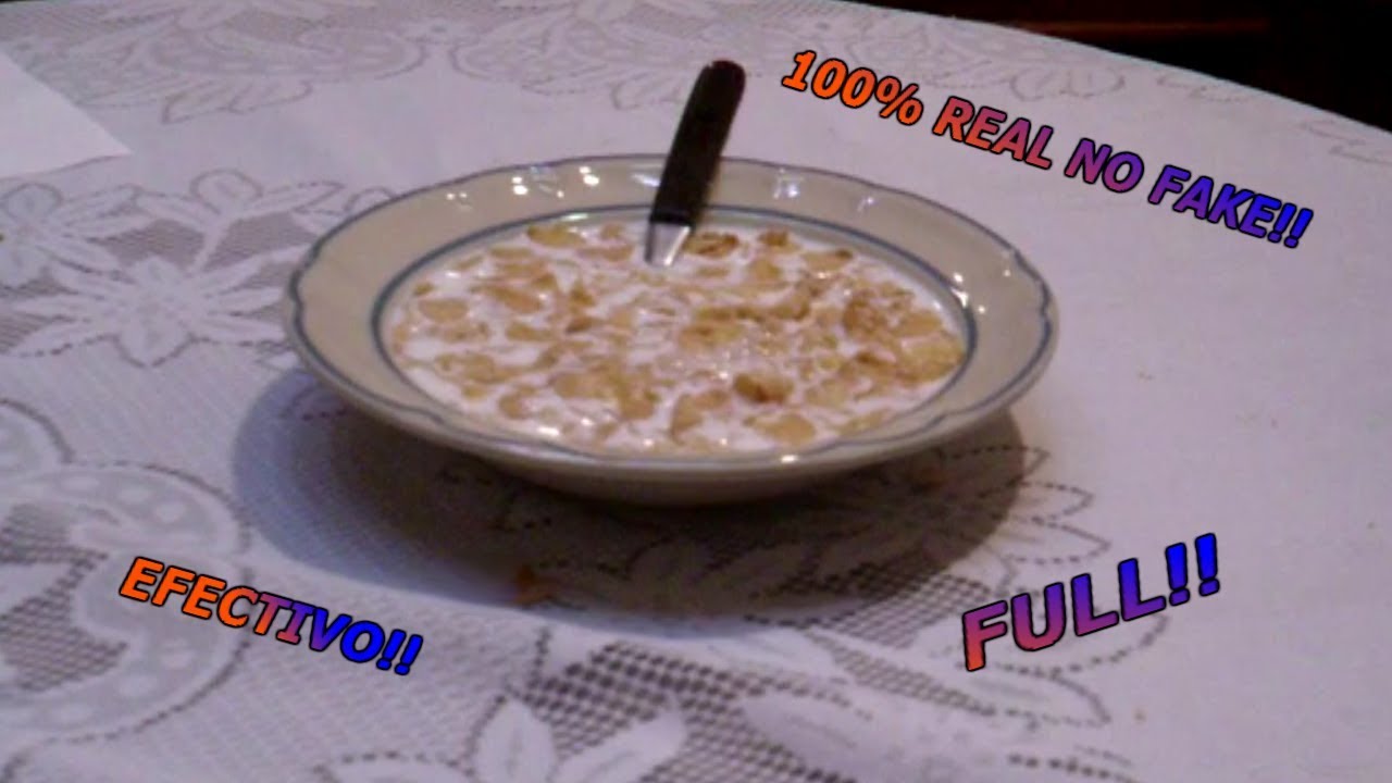 COMO PREPARAR UN CEREAL CON LECHE 100% FUNCIONAL 2017-2018 ...