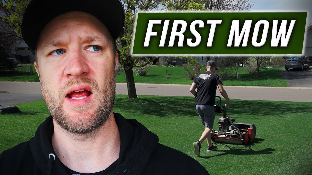 First Mow - NOT what I was expecting... - YouTube