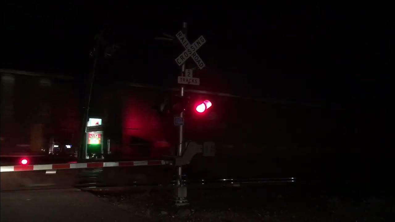 BNSF Freight Train with K5LLA horn - Crowley, TX - YouTube