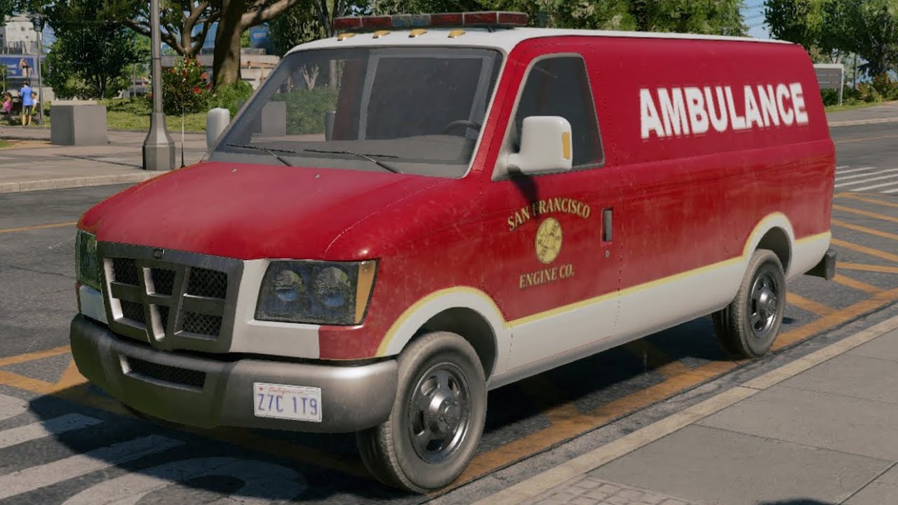 Watch Dogs 2 - Landrock Motors Landrock Van 2500 (Ambulance) - YouTube