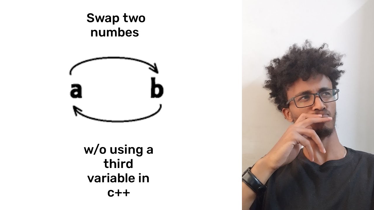 Swap Two Numbers Without Using Third Variable C Afan Oromo Youtube