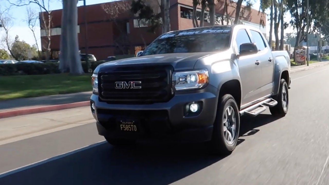 Wrap Reveal On My GMC Canyon All Terrain X!! - YouTube