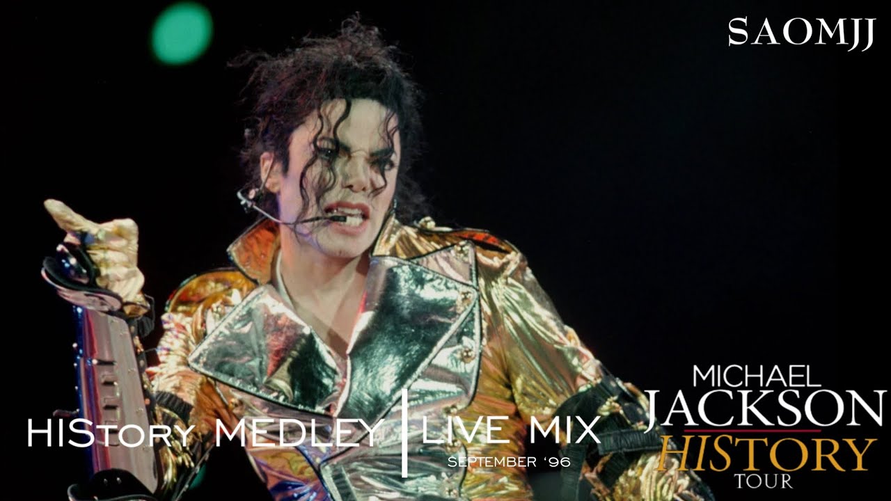 Michael Jackson - HIStory Medley | HIStory Tour (Live Mix September ‘96 ...