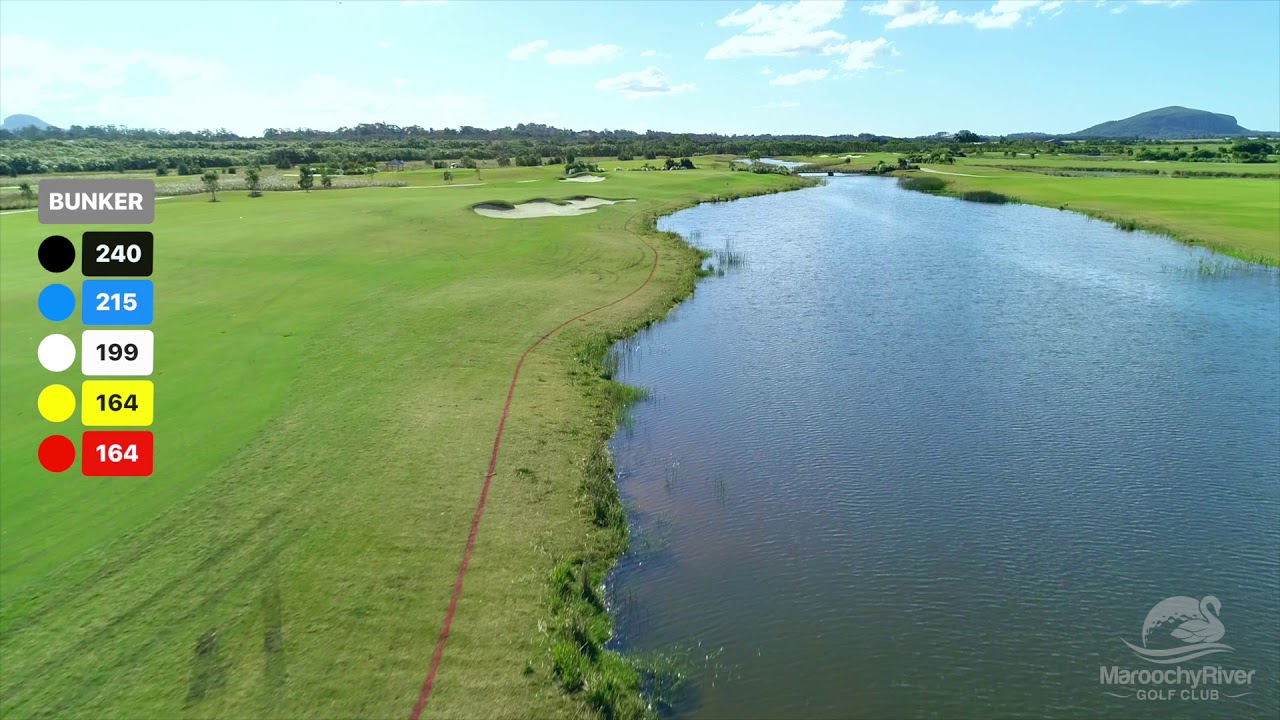 Maroochy River Golf Club - Hole 2 - YouTube