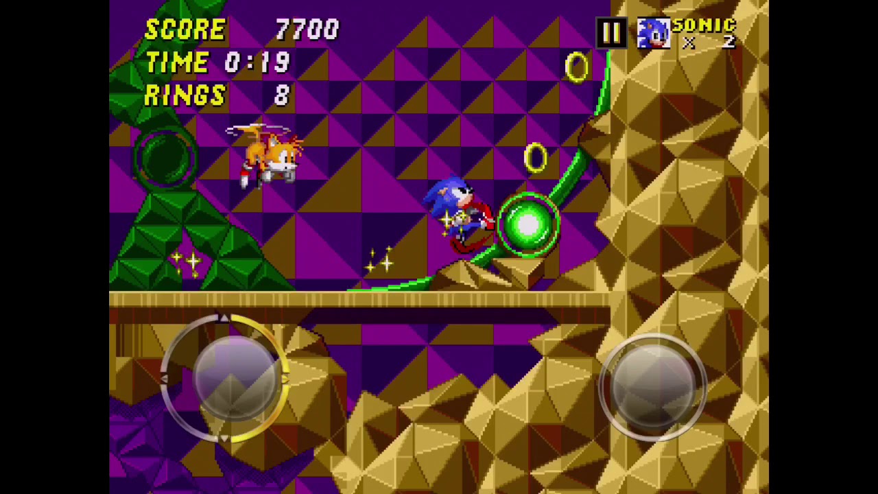 Sonic 2 how to get to Hidden Palace Zone + Hidden Palace Zone - YouTube