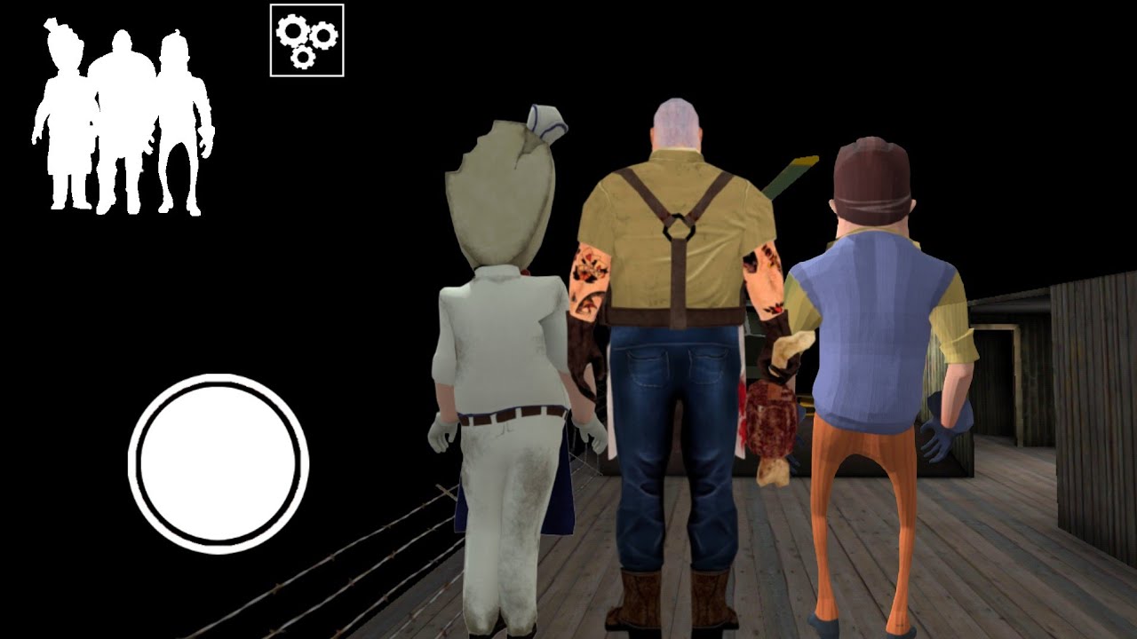 Playing as Rod,Mr Meat and Hello Neighbor in Granny & Grandpa House ...