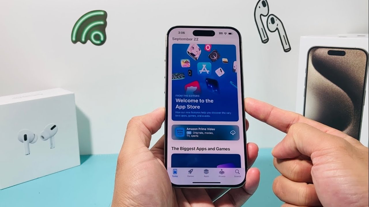 iPhone 15 Pro: How to Install Apps - YouTube