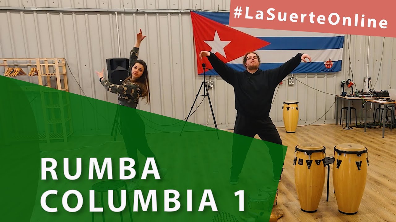 Rumba Columbia - The rhythm and basics, Class 1 - YouTube