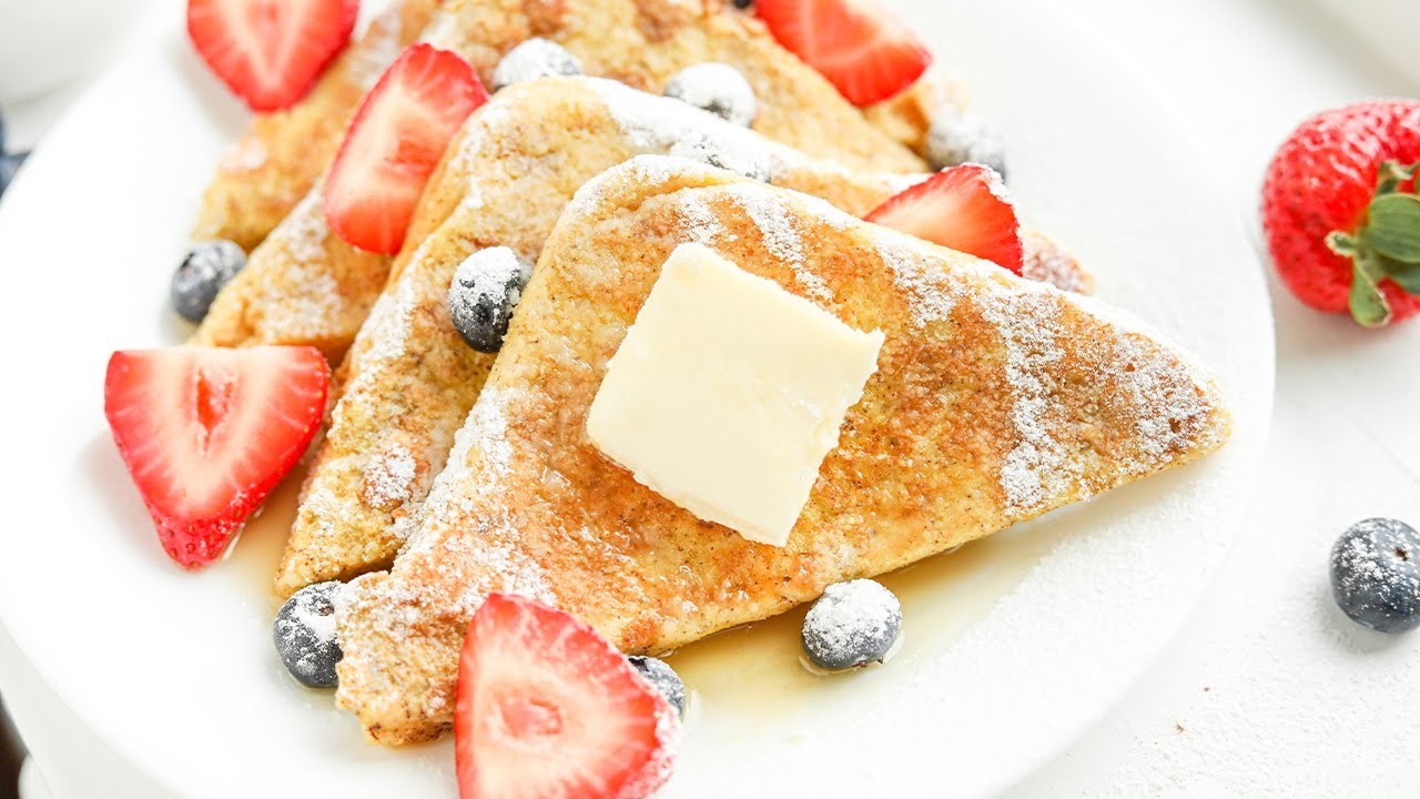 KETO French Toast FROM SCRATCH In 10 Minutes | You HAVE To Try This ...