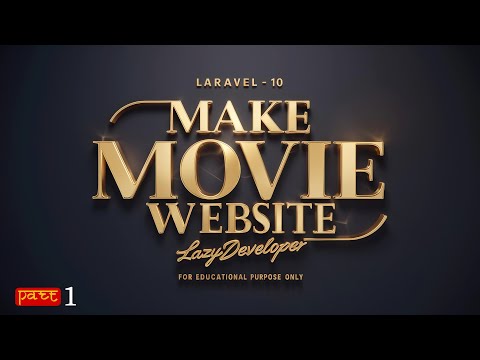 Laravel 10 - How to create movie website in hindi ? | | Installation of Laravel 10 | Video #1 ...