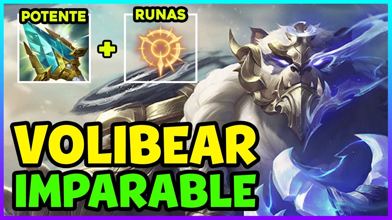 🔥 *BUILD PERFECTA* COMO JUGAR VOLIBEAR JUNGLA S15 GUÍA ESPAÑOL ...
