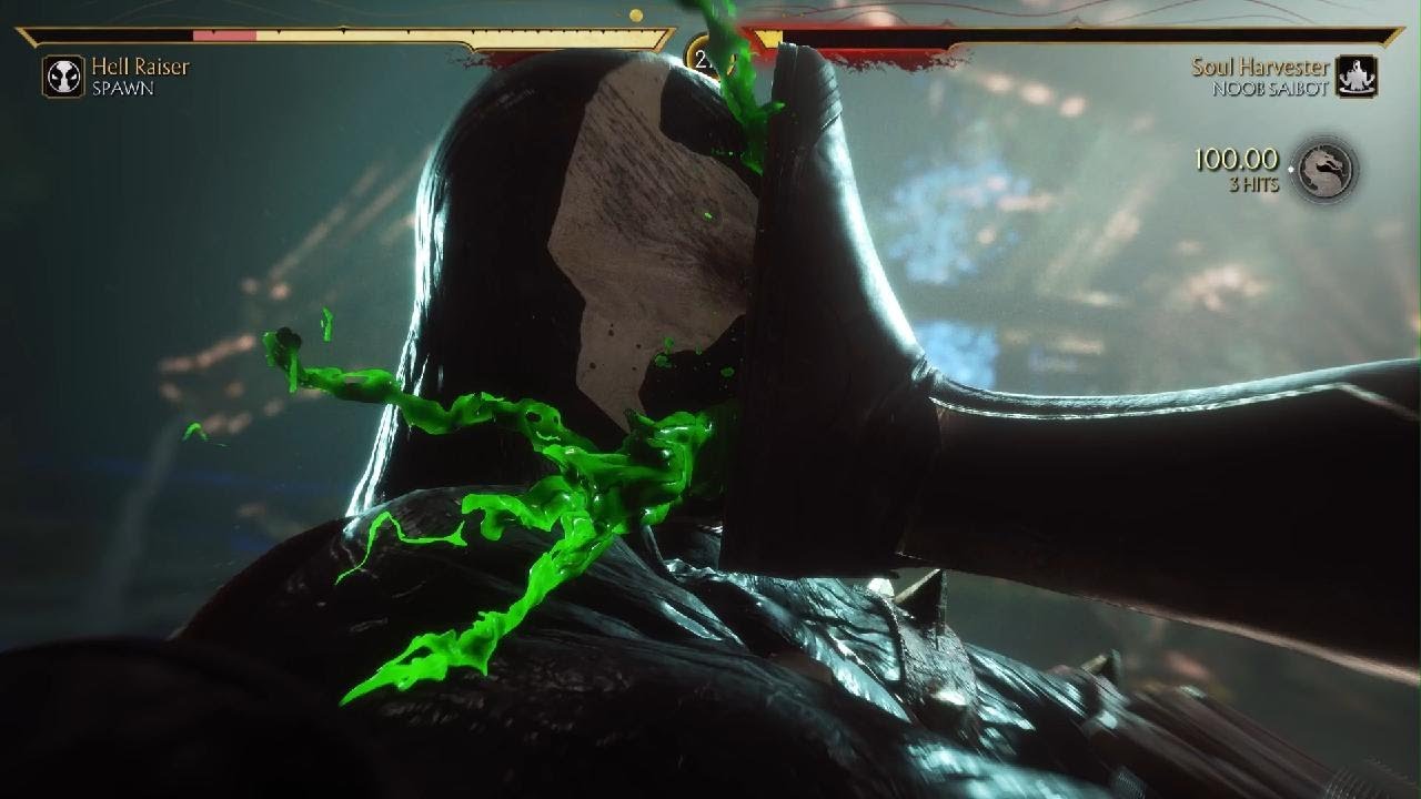 Mortal Kombat 11 Spawn fatality - YouTube