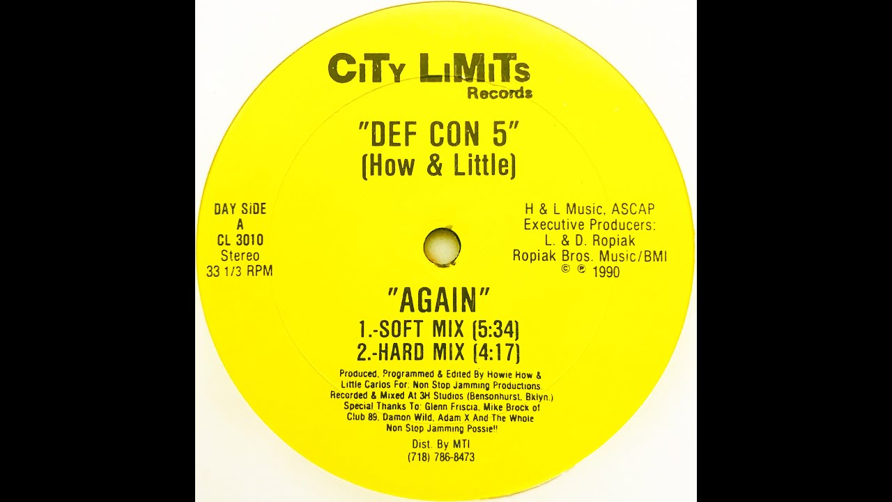 Def Con 5 • Again (Hard Mix) (1990) - YouTube
