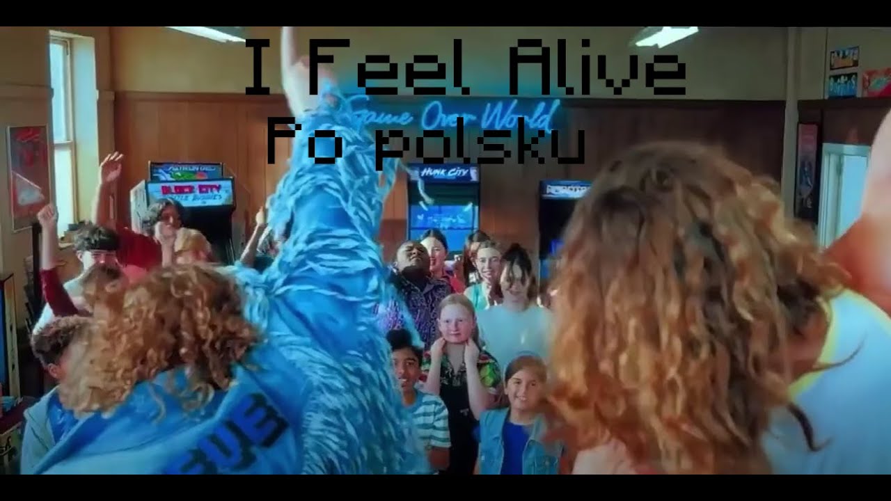 Scena z "I Feel Alive" po polsku | Minecraft Movie piosenka - YouTube