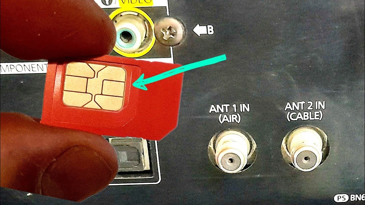 el misterio de la SIM CARD como ANTENA - YouTube