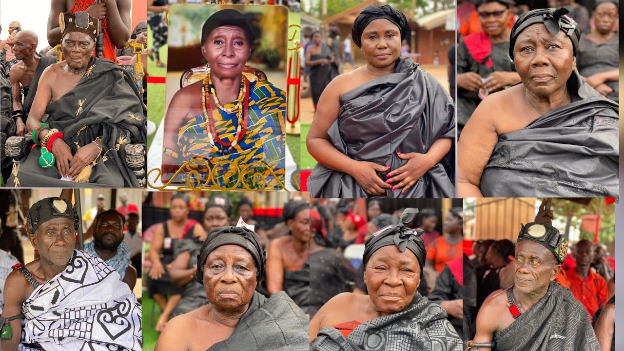 Just in 🔥Ahafo Kenyasiman Hene Mourns Oheneyere Akua Aboraah - YouTube