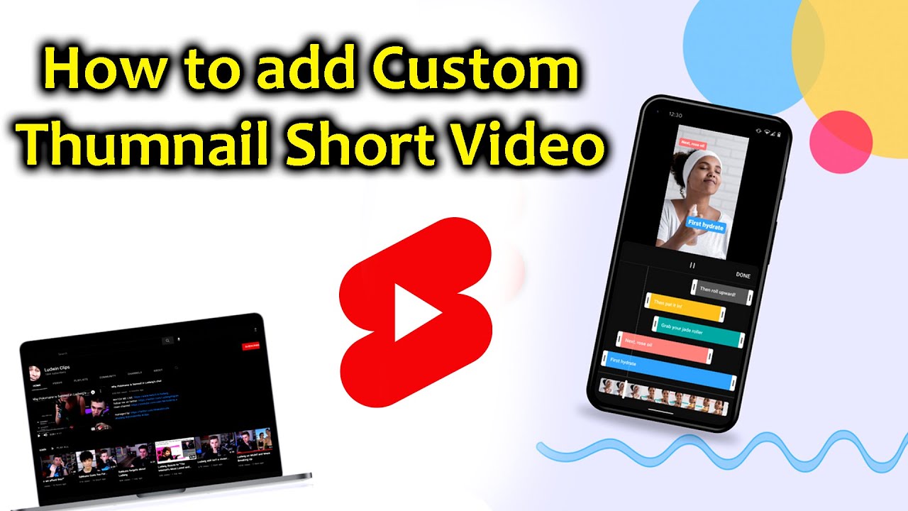 How to Add Short Video Thumnail short video par thumbnail kaise lagaye ...