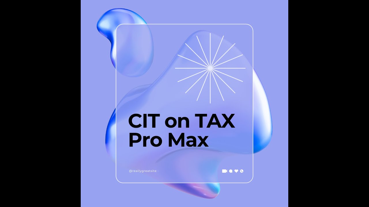 Company Income Tax Payment On TaxProMax - YouTube