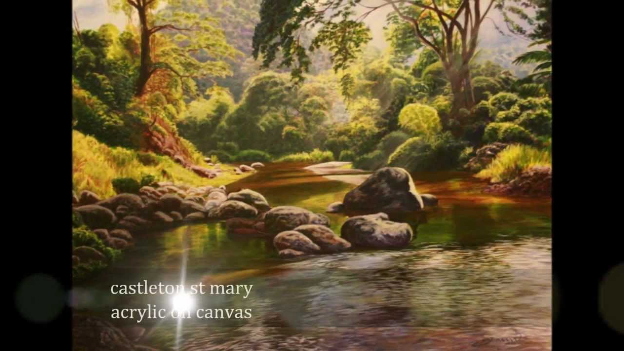 Shaun Reid paintings - YouTube