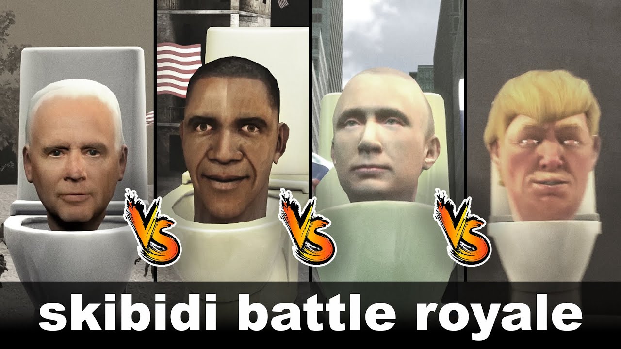skibidi Trump vs Biden vs Putin vs Obama - 10 rounds! - YouTube