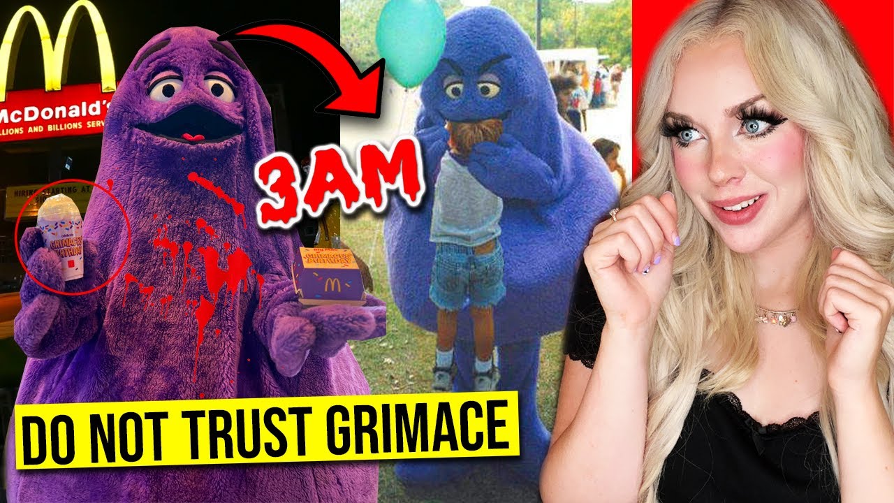 Do NOT Order Grimace Shake From Mcdonalds at 3AM (*SCARY*) - YouTube