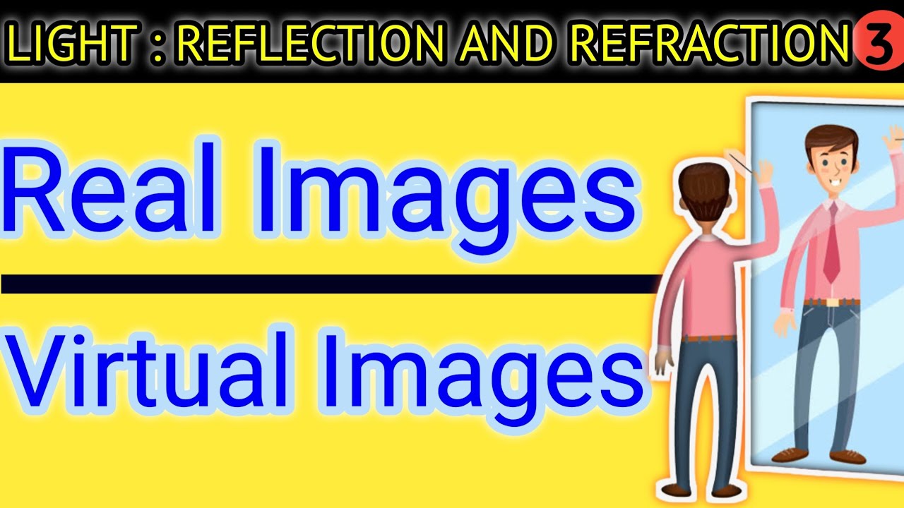 Real Images and Virtual Images | Light : Reflection and Refraction ...