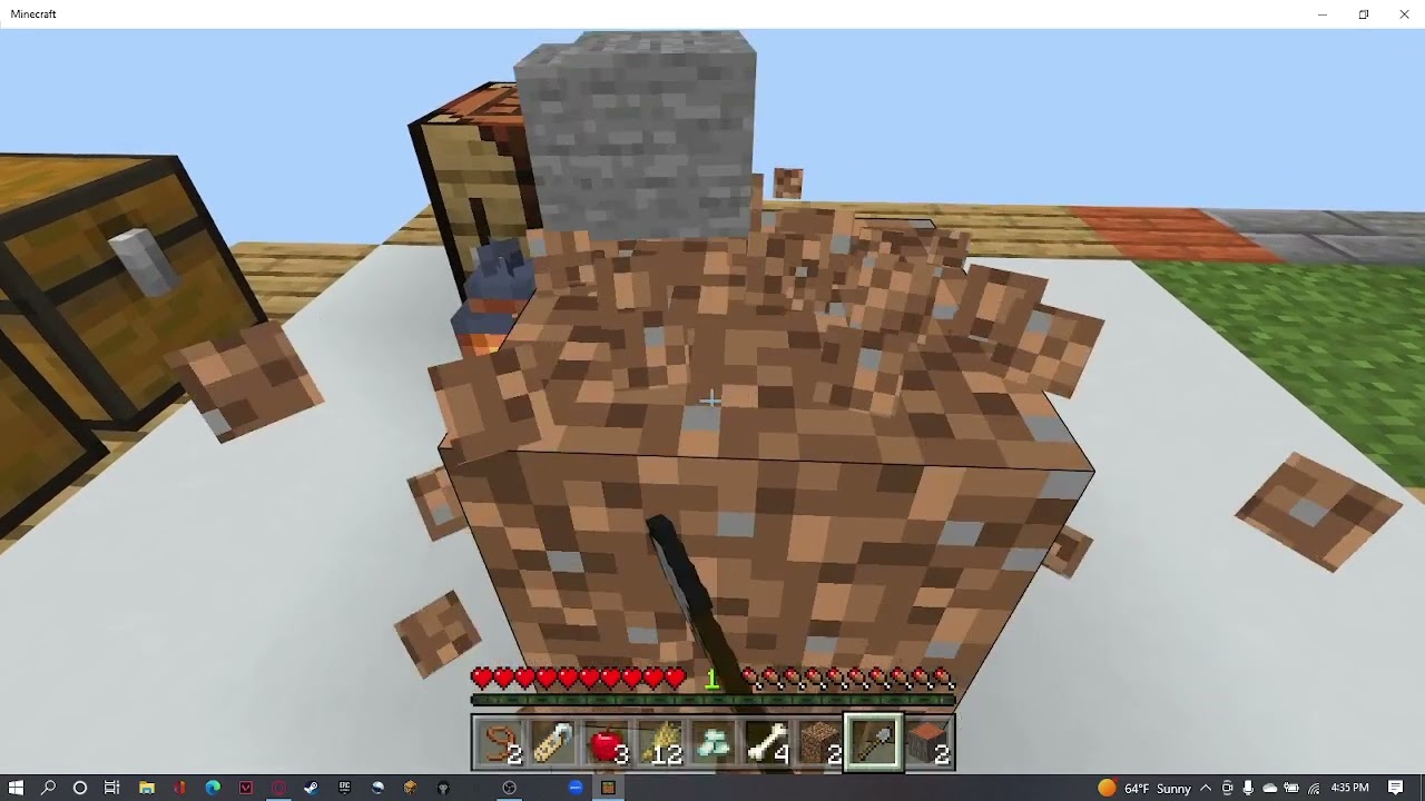 minecraft one block part 4 - YouTube