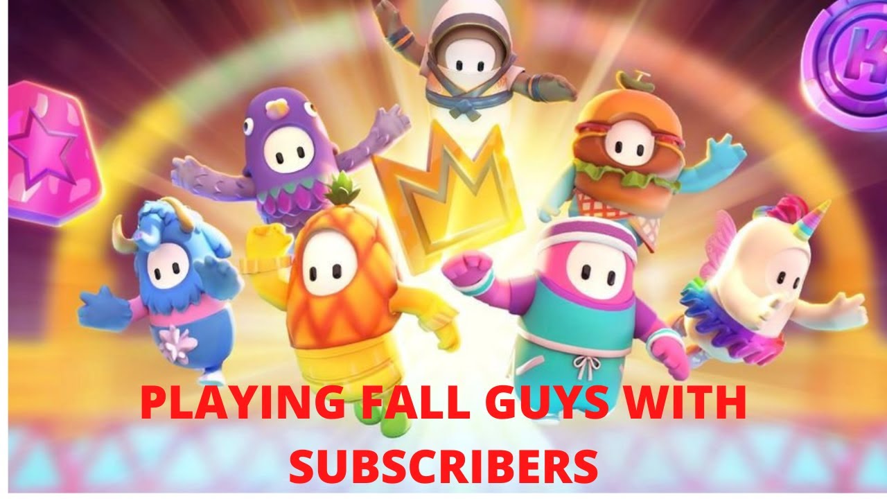 FALL GUYS LIVE | FALL GUYS LIVE GAMEPLAY - YouTube