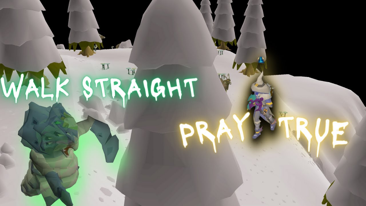 Walk Straight Pray True Master Combat Achievement - OSRS - YouTube
