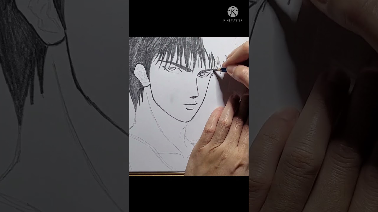 Drawing Kaede Rukawa of Slam Dunk (By Request) | F.S.A. - YouTube